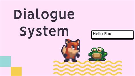 Unity D Platformer Tutorial Dialogue System YouTube