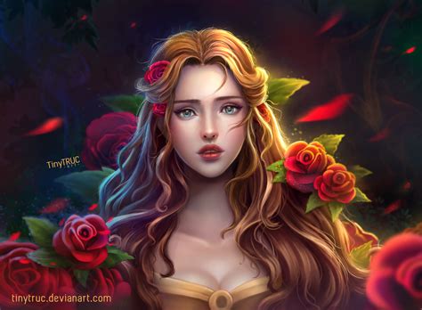Disney Princess Belle Beauty And The Beast By Tinytruc On Deviantart