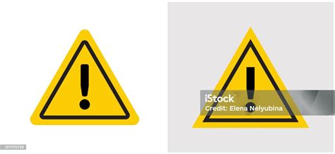 위험 경고 또는 주의 표지판 느낌표 기호가 있는 아이콘입니다 주의 경고 배지 0명에 대한 스톡 벡터 아트 및 기타 이미지 0명 검은색 경고 기호 Istock