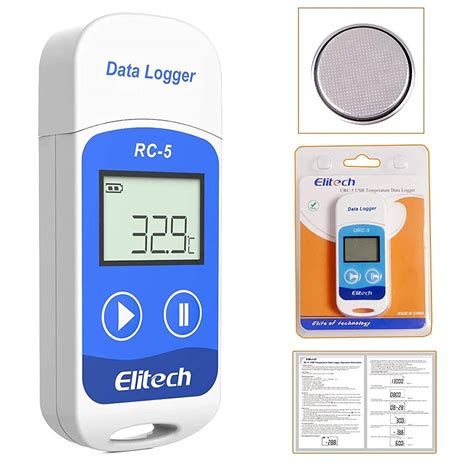 rc 5 temperature data logger usb temperature recorder elitech uk elitecheu