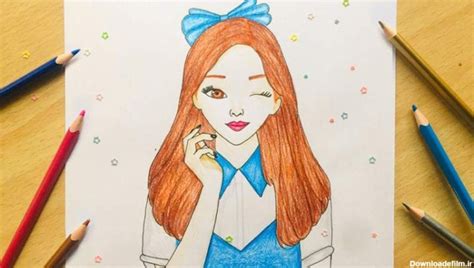 عکس نقاشی زیبا و ساده پسرانه