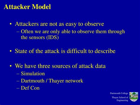 Ppt Correlating Network Attacks Using Bayesian Multiple Hypothesis