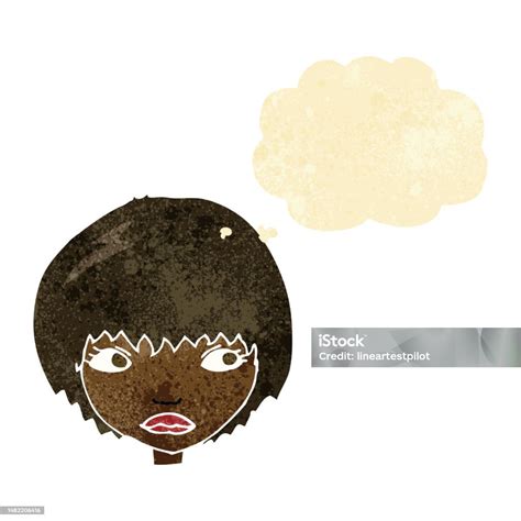 말풍선이 있는 기분이 여자아이 만화 캐릭터 낙서 드로잉에 대한 스톡 벡터 아트 및 기타 이미지 낙서 드로잉 만화 말풍선