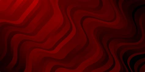 Dark Red Vector Background With Lines Illustration In Abstract Style With Gradient Curved Best