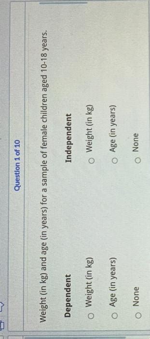 Solved Identify The Independent And Dependent Variables For Chegg