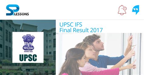 UPSC IFS Final Result 2017