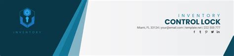 Free Inventory Control Lock Header Template To Edit Online