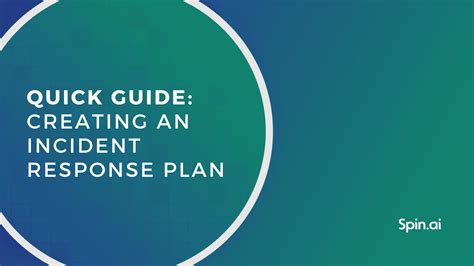 How To Create A Cybersecurity Incident Response Plan Spin Ai