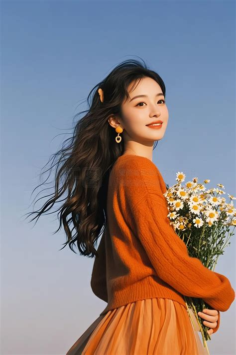 妇女节ai数字艺术 38妇女节手捧花朵女孩人物素材图 ai平面元素免费下载 png格式 1598像素 编号71260273 千图网