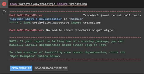 Modulenotfounderror No Module Named Torchvisionprototype · Issue