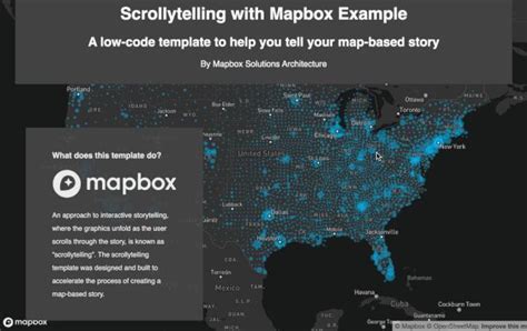 用地图讲故事！mapbox 发布开源交互故事地图模版 知乎