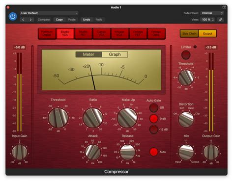 Logic Pro S Compressor Circuit Types Articles Logic Pro Help