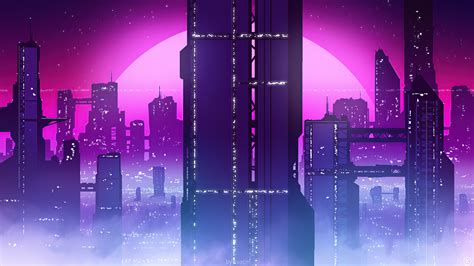 Cyberpunk Synthwave Wallpaper