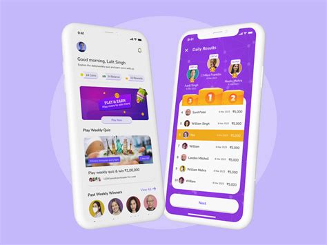 Quiz Application On Behance