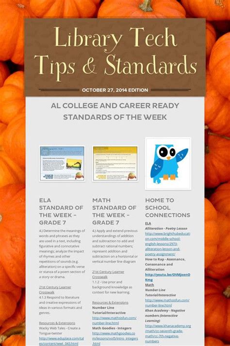 Library Tech Tips And Standards