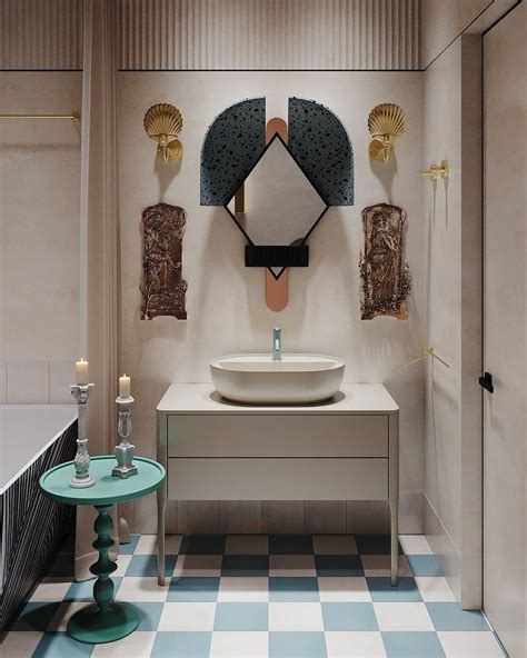 Дарья Василькова Art Group In Progress Гостевой ванная комната текущего проекта на