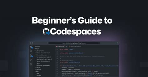 A Beginners Guide To Learning To Code With Github Codespaces The Github Blog