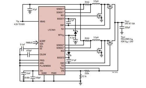 Polyphase Synchronous Boost Controller With Pmbus Interface New Products