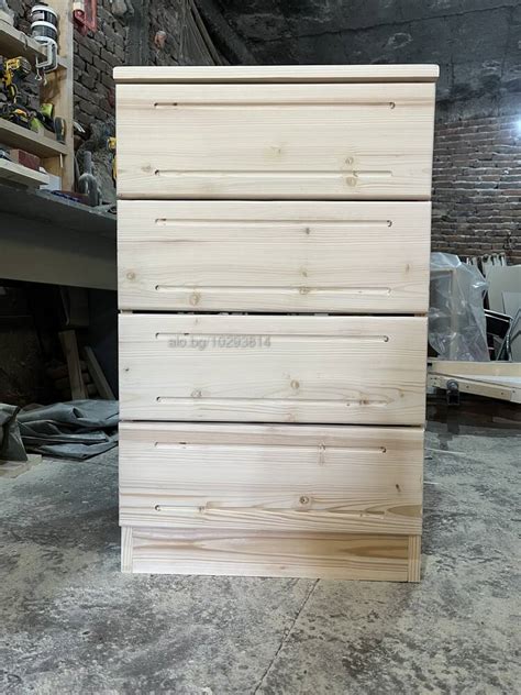Скрин с четири чекмеджета от масив Скрин ракла Мебели за дома и офиса Велинград Скрин