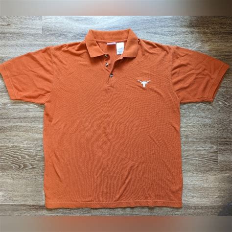 Viatran Shirts Burnt Orange Texas Longhorns Polo Shirt Poshmark