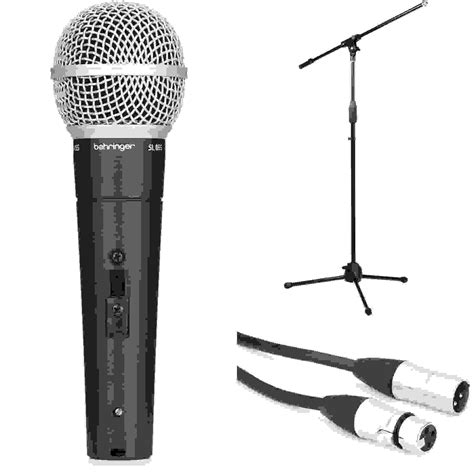 Behringer Sl 85s Cardioid Dynamic Vocal Microphone With Stand And Cable