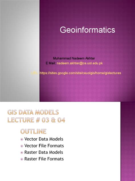 Gis Lec 03 And 04 Arc Gis Geographic Information System Free 30 Day