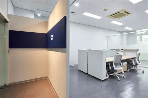 화이트톤 깔끔한 모던 컨셉 14평 사무실 인테리어 송파구 문정동