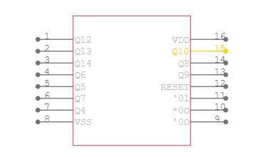 Cd4060 Binary Counter Datasheet Pinout Circuit