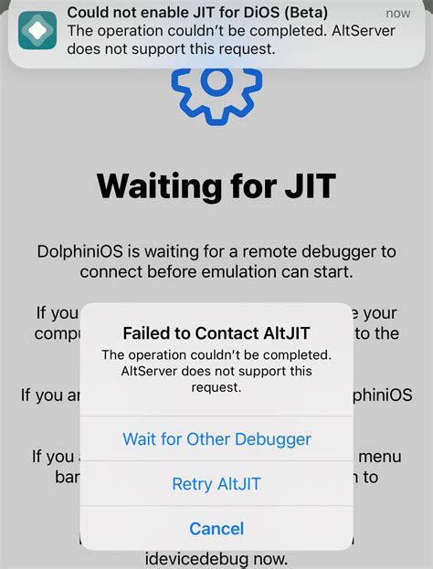 Dolphinios Enable Jit R Altstore