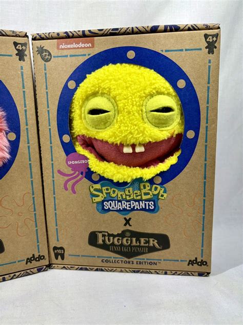 Set Of 2 X Fuggler Spongebob Squarepants Patrick Star Nickelodeon Brand New 5056289424209 Ebay