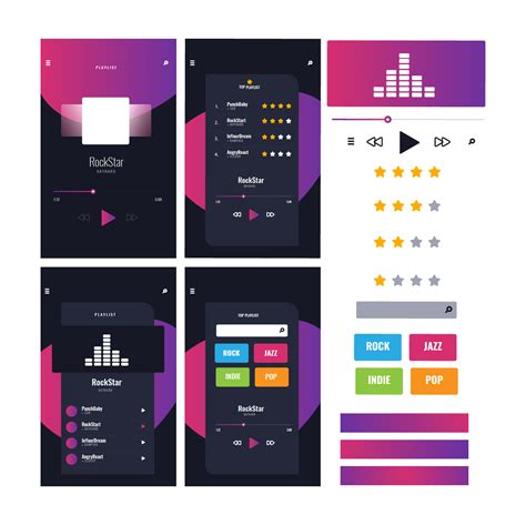 Charts Ui Kit 273243 Vector Art At Vecteezy