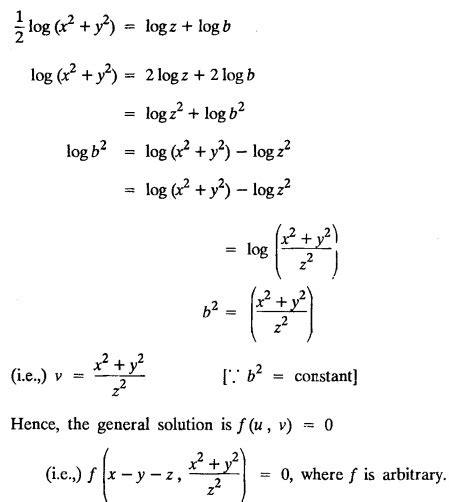 lagrange s linear equation solved example problems partial