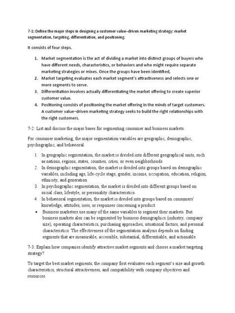 Marketing Rv Pdf Market Segmentation Marketing Communications