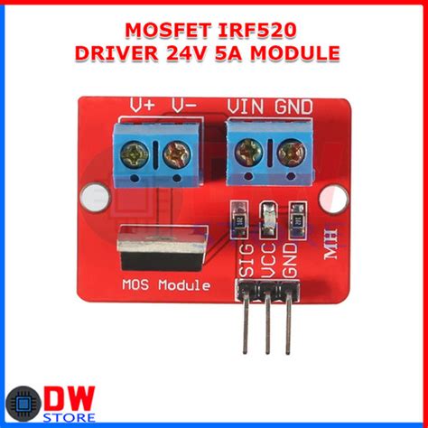 Jual Mosfet Mos Irf520 Irf 520 24v 5a Mosfet Driver Module Pwm Switch Jual Mosfet Mos Irf520 Irf 520 24v 5a Mosfet Driver Module Pwm Switch