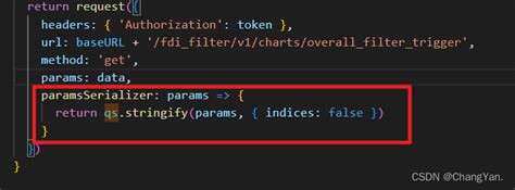 前端axios请求，传递数组的时候会在url的后边加中括号 Axios Url数组带中括号 Csdn博客