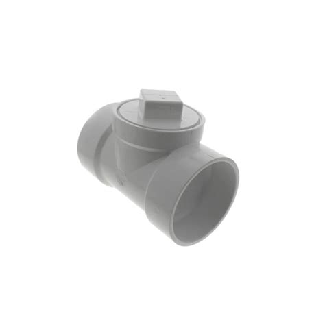 Pvc Dwv Cleanout Tee With Plug Milbycompany