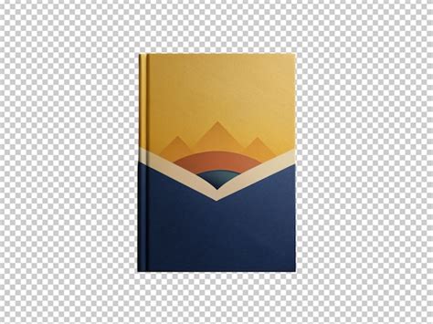 Premium PSD Closed Notebook