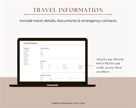 Notion Travel Template