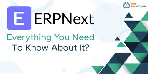 erpnext at a glance importance of erp in organizations