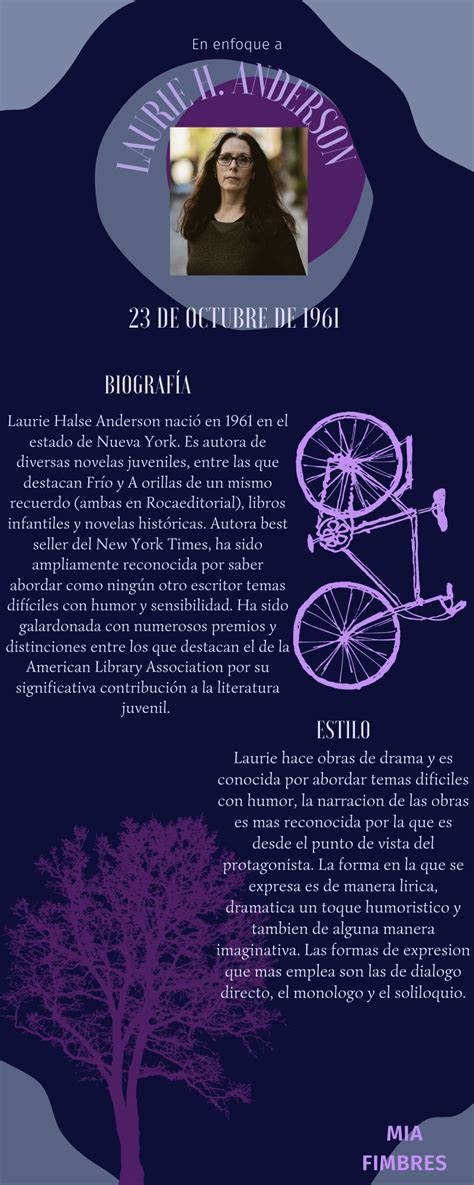 Biografia Y Estilo De Laurie H Anderson