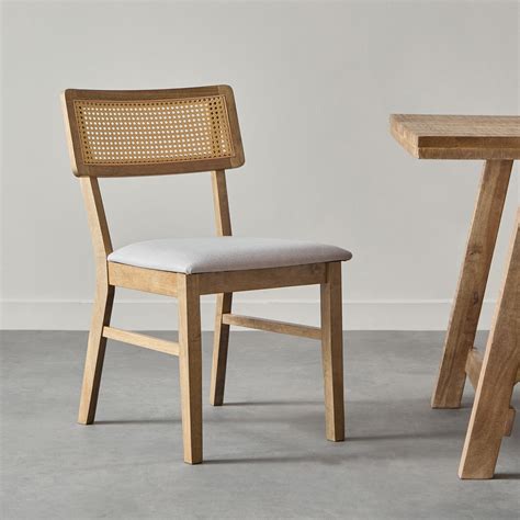 Buy Kinston Rattan Dining Chair Online In Uae Homebox