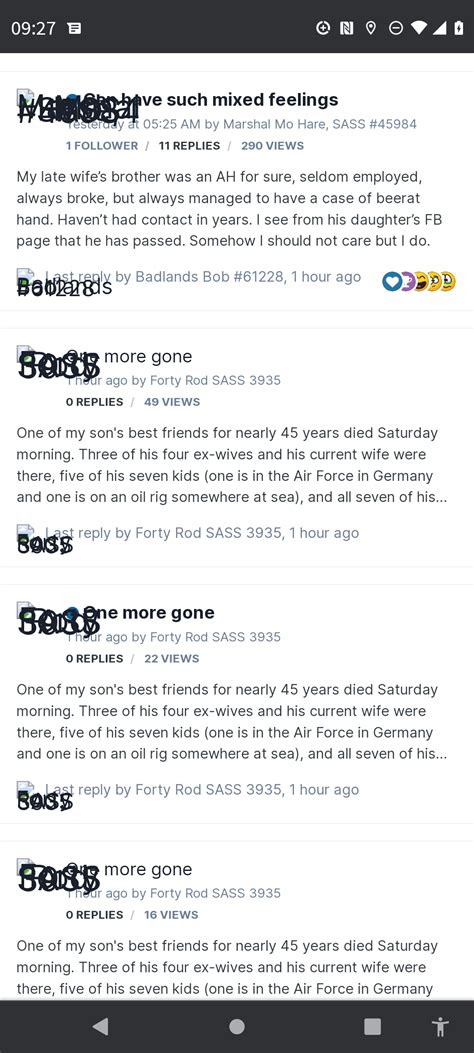 Still Minor Issues SASS Wire Saloon SASS Wire Forum