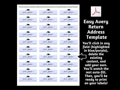 Avery Labels 8660 Template