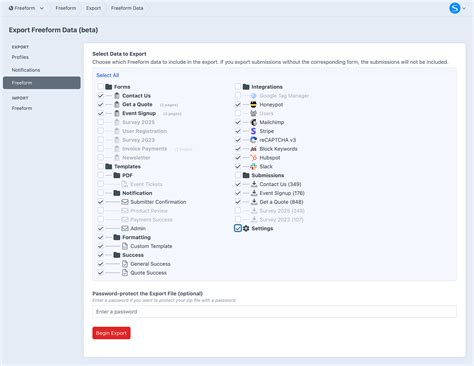 import and export forms and fields freeform 5 x for craft solspace