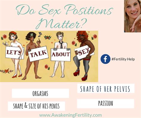 Do Sex Positions And Orgasms Matter Awakening Fertility