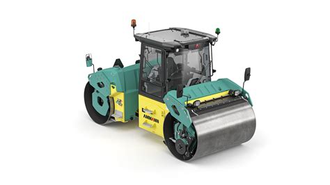 Improved Visibility For Heavy Tandem Rollers