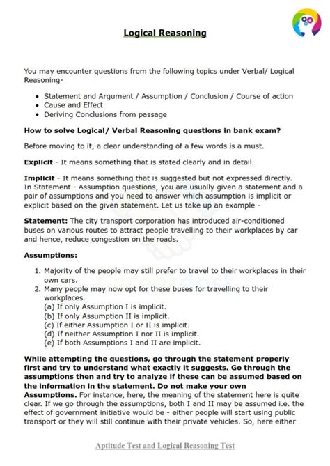 Logical Reasoning Problems Aptitude And Reasoning Teaching Aptitude Aptitude