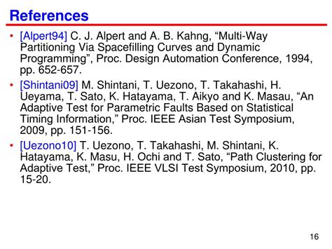 Ppt Improved Path Clustering For Adaptive Path Delay Testing