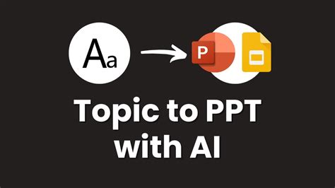 Ai Presentation Maker Presentation From Topic Youtube Pdf Url With Ai Magicslides