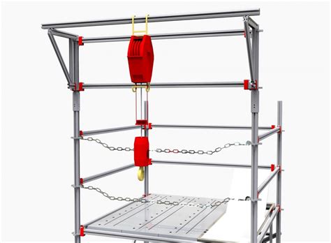 자재 양중형 시스템비계 주오굿